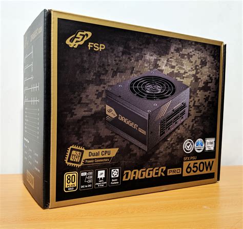 Fsp Dagger Pro 650w Sfx Psu Review Gnd Tech
