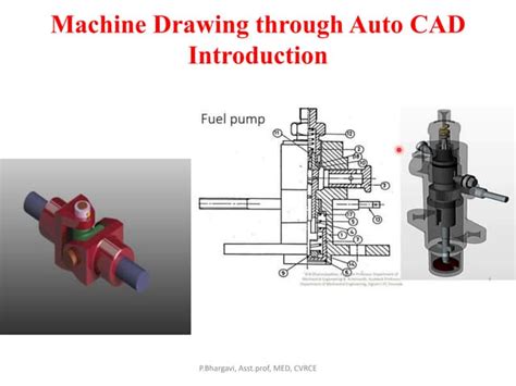 Machine Drawing Introduction Pptx