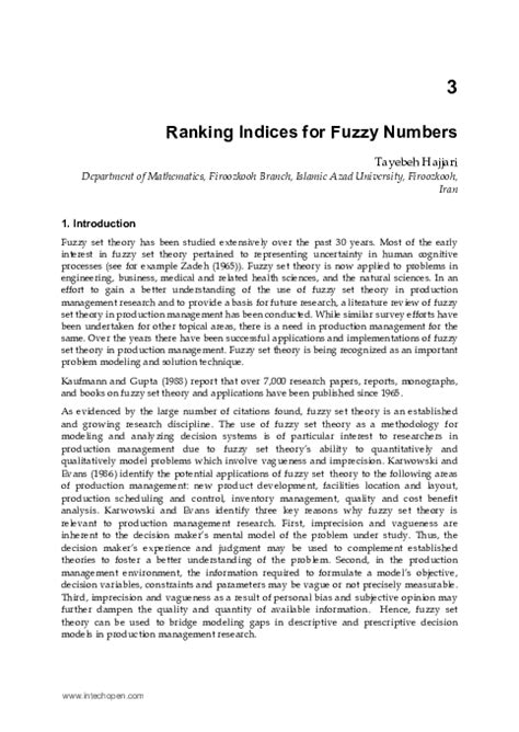 pdf 3 ranking indices for fuzzy numbers