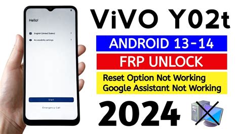 Vivo Y02t V2254 Frp Bypass Android 13 14 Without Pc Latest Update 2024 Youtube