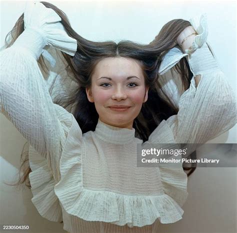 English Actress Candace Glendenning Posed On Set While Filming The