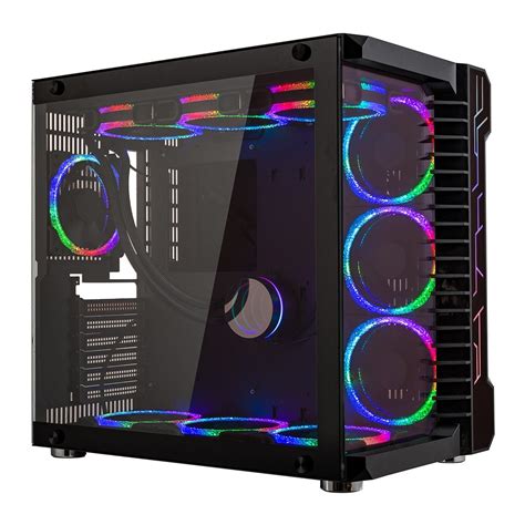 Hot Sell Star Diamond Auto Speed Pwm Controller 120mm Argb Fan Ventilador Rgb Cooler With Remote