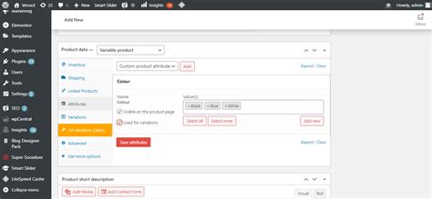 How To Add Product Variations And Attributes To Your Wordpress Website