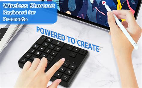 Topiky Shortcut Keyboard For Procreate Wireless Express Key Remote Control Shortcut Keyboard