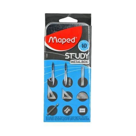 Maped Study Compass Box 10 Pieces Junglelk