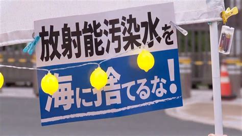 Japanese People Protest Against Nuclear Wastewater Disposal Plan Outside PM S Office The