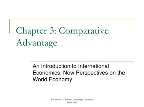 Ppt Chapter 3 Comparative Advantage Powerpoint Presentation Free
