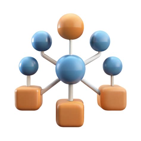 Beautiful Creative Digital Tree Diagram Cutout With Branching Network High Quality 58016985 Png