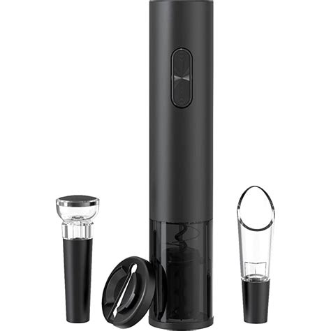 Комплект електрически тирбушон 4 части Аксесоар за рязане на уплътнение на бутилка Кутия