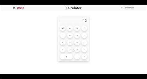 Ir Designing On Linkedin Calculator React App 🧮⚛️ A Simple And