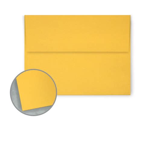 Yellow Light Envelopes A6 4 3 4 X 6 1 2 60 Lb Text Vellum 100
