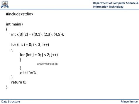 Data Structurearrayandsparse Matrixpptx