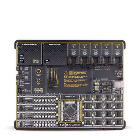 Fusion For Arm V8 With Stm32f407zg Over Usb C Mikroe 5396