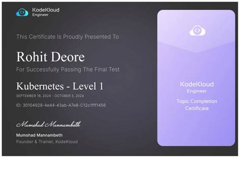 Kubernetes Kodekloud Nautilusproject Learningjourney Devops Rohit Deore