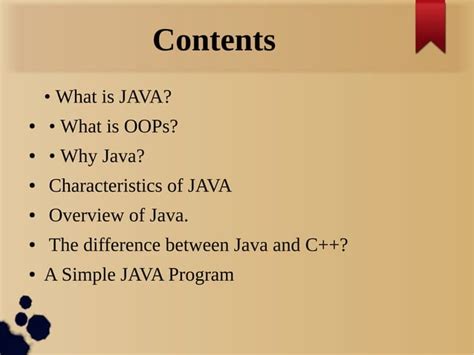 Basic Of Java Odp Programming Languages Computing