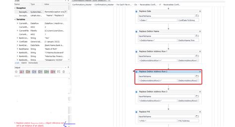 Uipath Error Help Object Reference Not Set To An Instance Of An Object