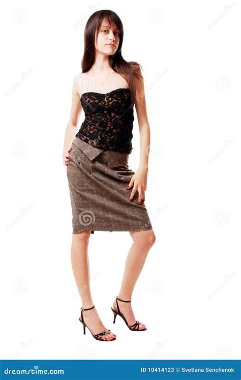 Sexual Girl Stock Image Image Of Pretty Brown Businesswoman 10414123