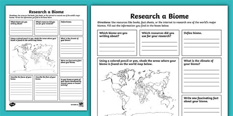 Research A Biome Project Guide For 3rd 5th Grade Twinkl Research A Biome Project Guide For 3rd 5th Grade Twinkl