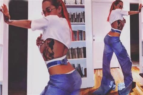Rita Ora Puts On Seriously Sexy Display In Eye Popping Red Jumpsuit And