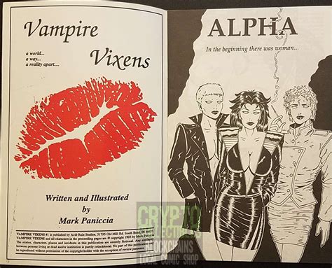 Comic Books From The S Vampire Vixens From
