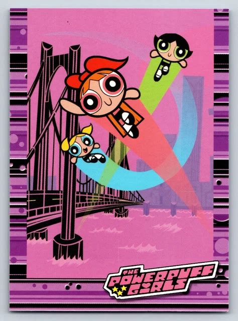 2000 Artbox Powerpuff Girls 1 4 Flying Into Action 27542 £177