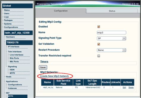 Toolpack V2 3 Create An MTP3 Network TB Wiki