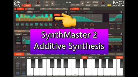 Synthmaster 2 Additive Synthesis Tutorial And Patch Design From Scratch Youtube