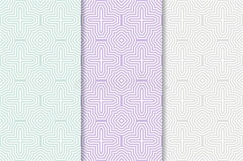 Abstract Geometric Background Seamless Pattern Stock Vector