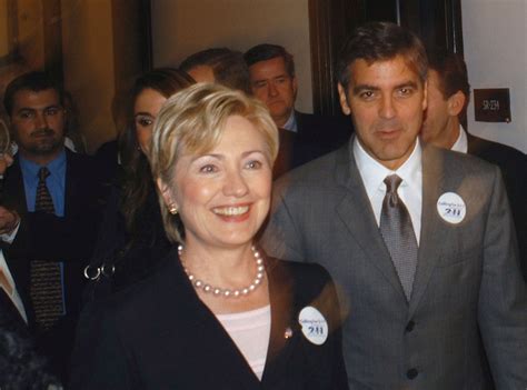 Exclusive Hillary Clinton Admits To Getting Starstruck Over George Clooney Talks Ted Cruz