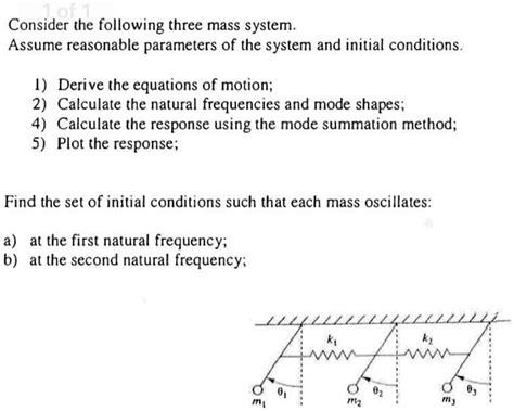 Solved Please Use Mode Summation Method Consider The Following Three