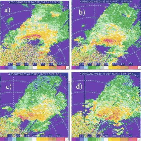 As In Fig 2 But For Differential Reflectivity Z Dr Download