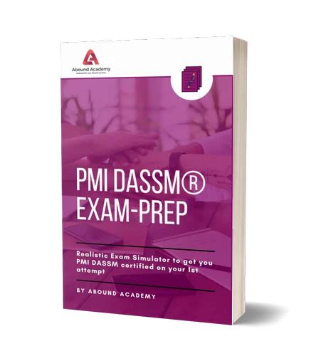 Commercial Pmi Dassm Exam Prep Book Immanuel Dropshipping Id 27285601762