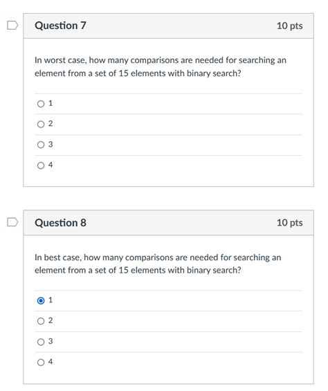 Solved In Worst Case How Many Comparisons Are Needed For