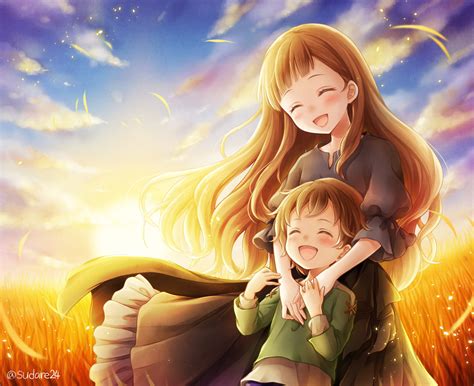 Maquia And Ariel Sayonara No Asa Ni Yakusoku No Hana Wo Kazarou Drawn