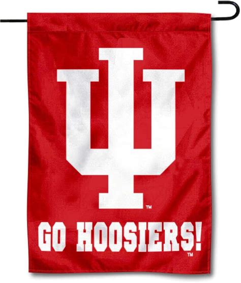 College Flags And Banners Co Iu Hoosiers Garden Flag And