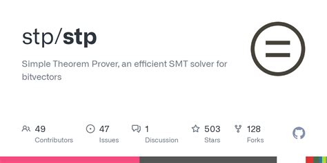 Github Stpstp Simple Theorem Prover An Efficient Smt Solver For Bitvectors