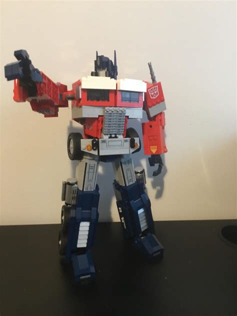 Made Lego Optimus Into His Rotb Version R Transformers