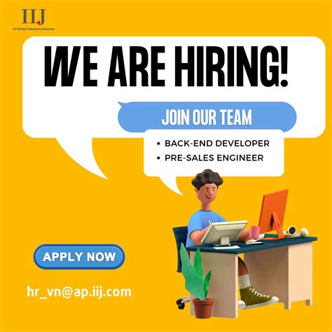 Minh Châu Nguyễn On Linkedin D1 Hcmc Hiring Iijvn Technologies It System Engineer Admin