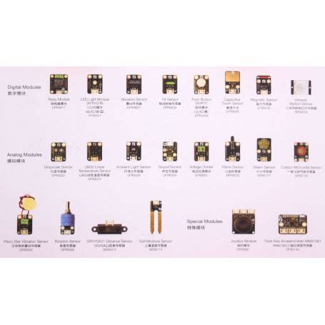 Gravity 27 Sensor Kit Arduino