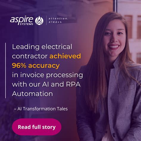 How Aspire Systems Streamlined Invoicing Aspire Systems Cognitive