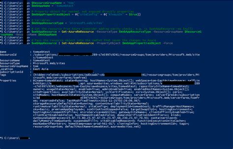 Azure Powershell Set Azurermwebapp How To Set The Alwayson Property Stack Overflow