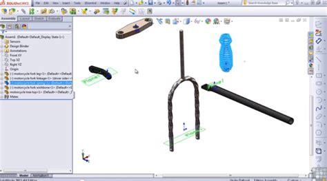 Drawing99 สอนวธการAssembly Parts ในSolidWorks 2013 Tutorial