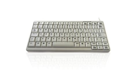 Ceratech KYB500-K82A-15WH Wired PS/2 & USB Compact Keyboard, QWERTY (UK ...