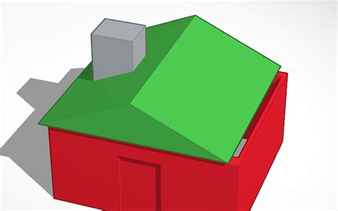 3d Design Simple House Tinkercad