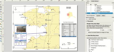 Layout Map Item Margins For Labels Are Ignored If Truncated Labels Are Allowed Issue