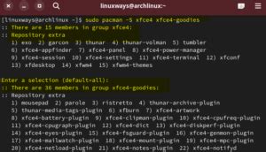 How To Install XFCE On Arch Linux LinuxWays