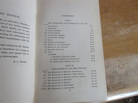 Old Modern Microscopy Book Antique Microscope Microbiology Science