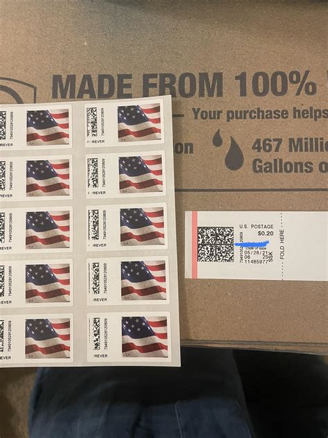 How Do I Use These Stamps We Printed At The Post Office The Qr Code On The Forever Stamp
