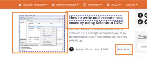 A Complete Guide To Writing Dynamic Css Selector In Selenium Webdriver Inviul