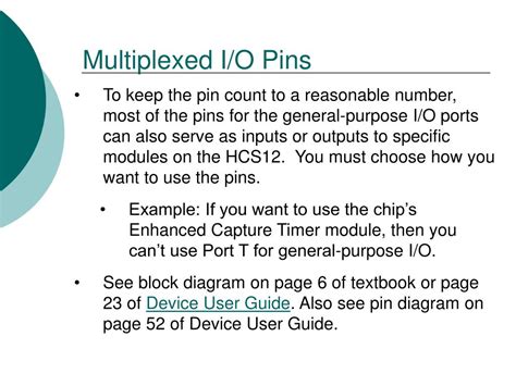 Ppt Eet 2261 Unit 5 I O Pins And Ports Powerpoint Presentation Free Download Id 1838428